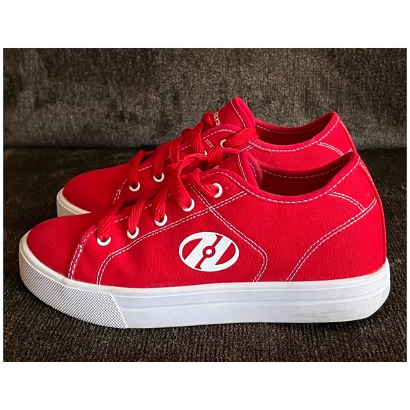 Heelys | Shoes | Heelys Boy Pro Hes456 Red Roller Skate Shoes Size 4 ...